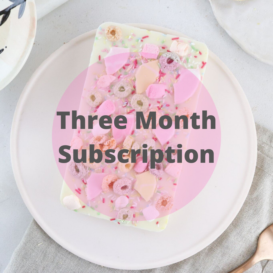 3 Month Chocolate Bar Subscription Box – THE SLABB